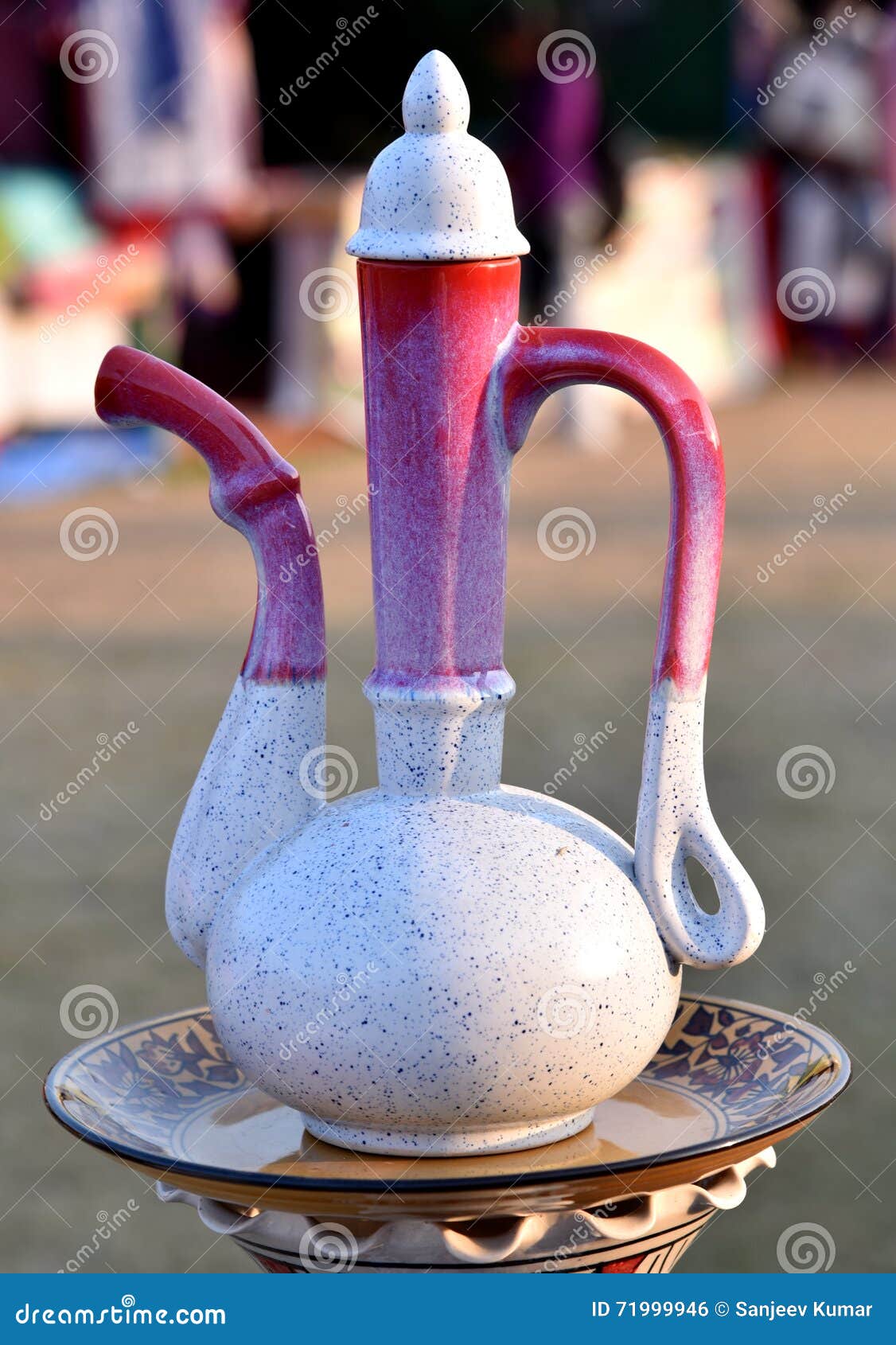 Tea pot stock photo. Image of oriental, colorful, ceramic - 71999946