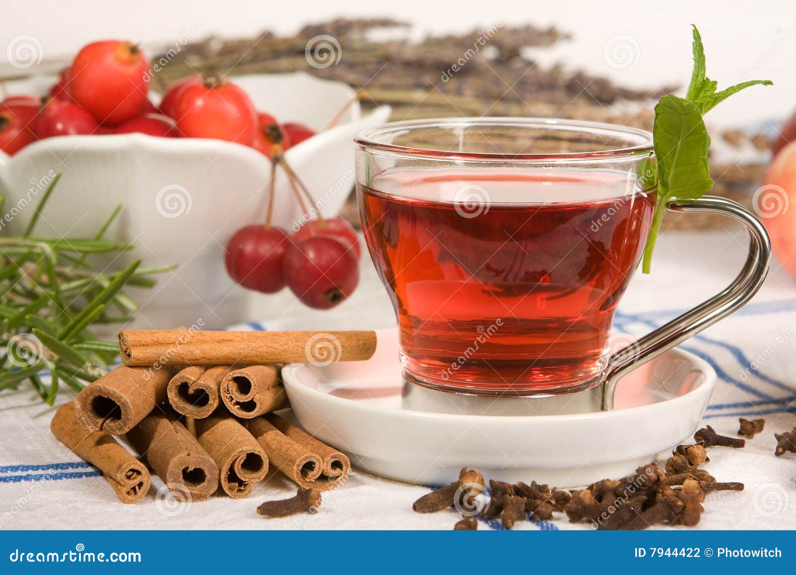 Tea in red stock photo. Image of natural, remedy, refreshment - 7944422