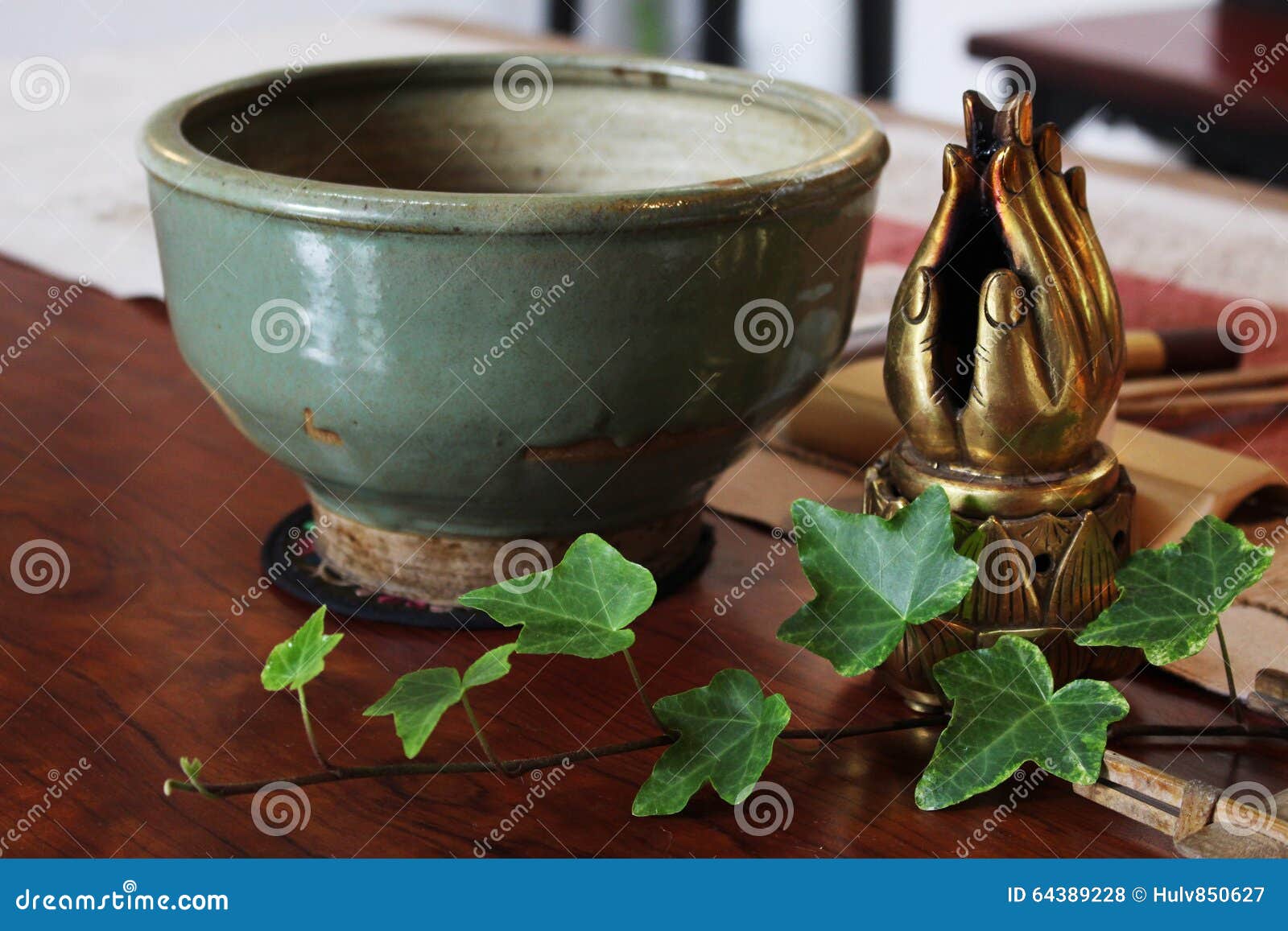 Tea room and buddha hand stock photo. Image of quart - 64389228