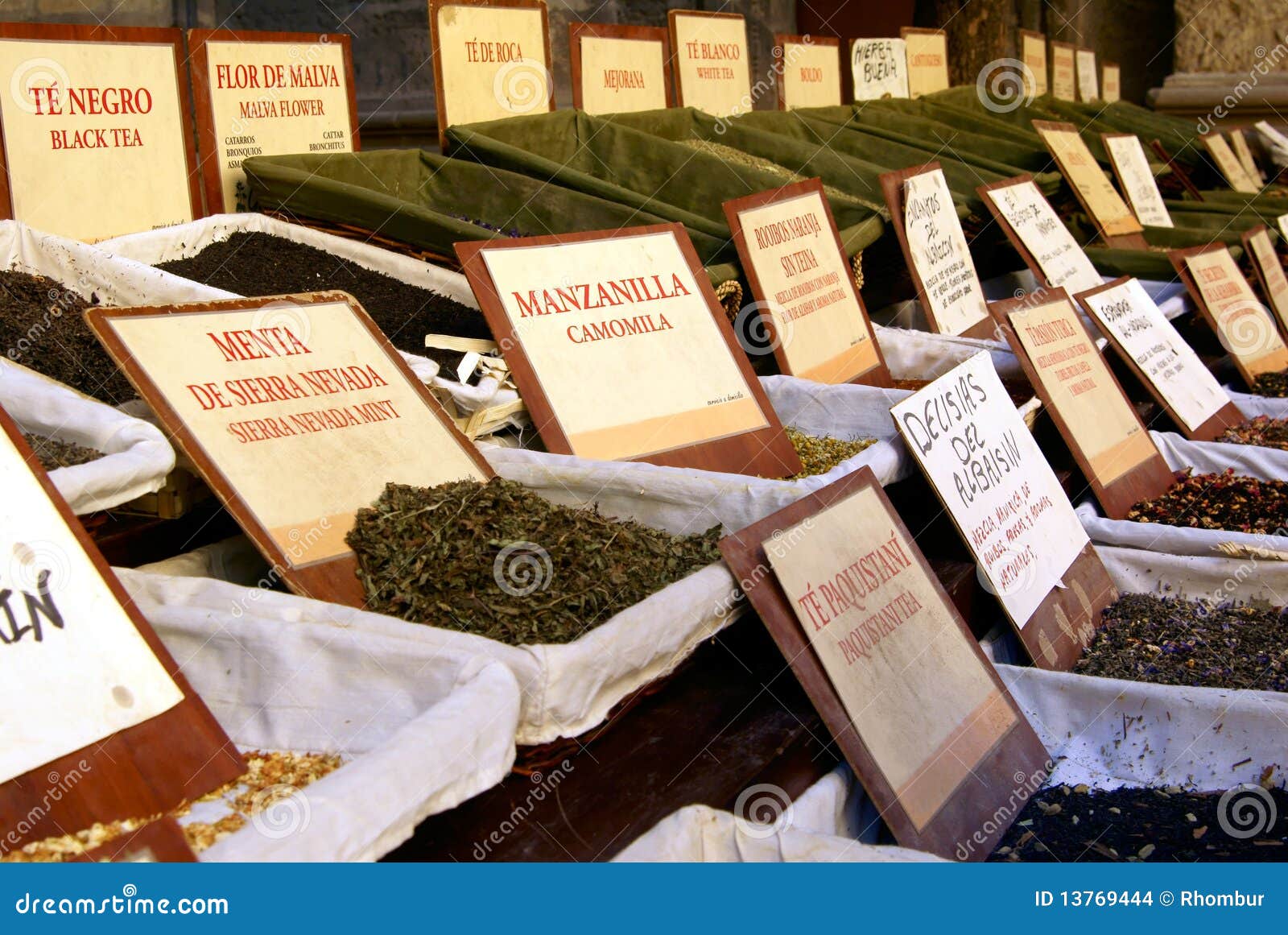 Tea for sale stock photo. Image of market, drink, tropical - 13769444