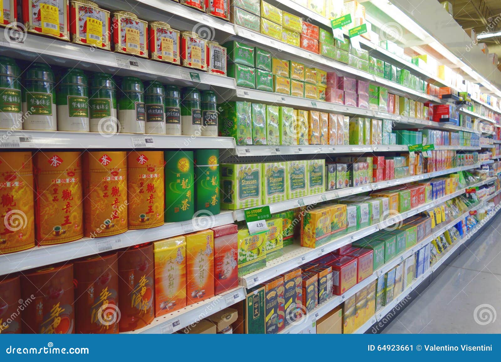 Tea Selection editorial photo. Image of aisle, healthy - 64923661