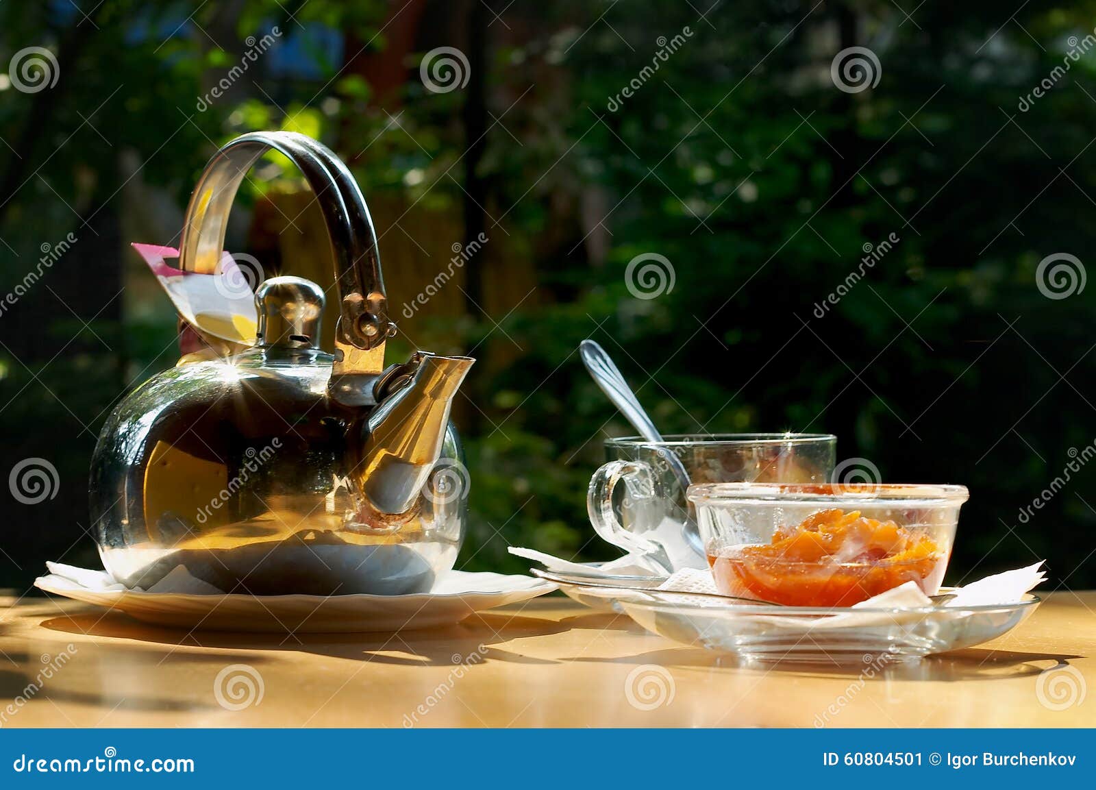 Tea is sent! stock image. Image of appetizing, boiling - 60804501
