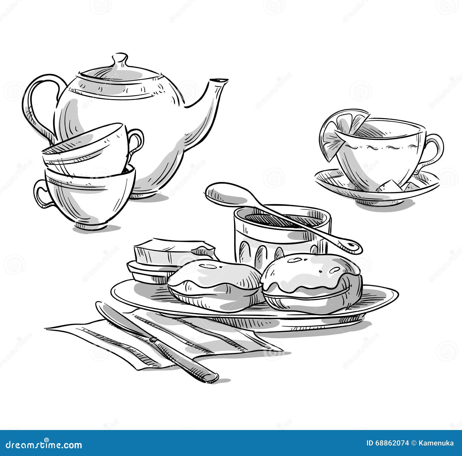 Scones Cartoons, Illustrations & Vector Stock Images - 3763 Pictures to ...