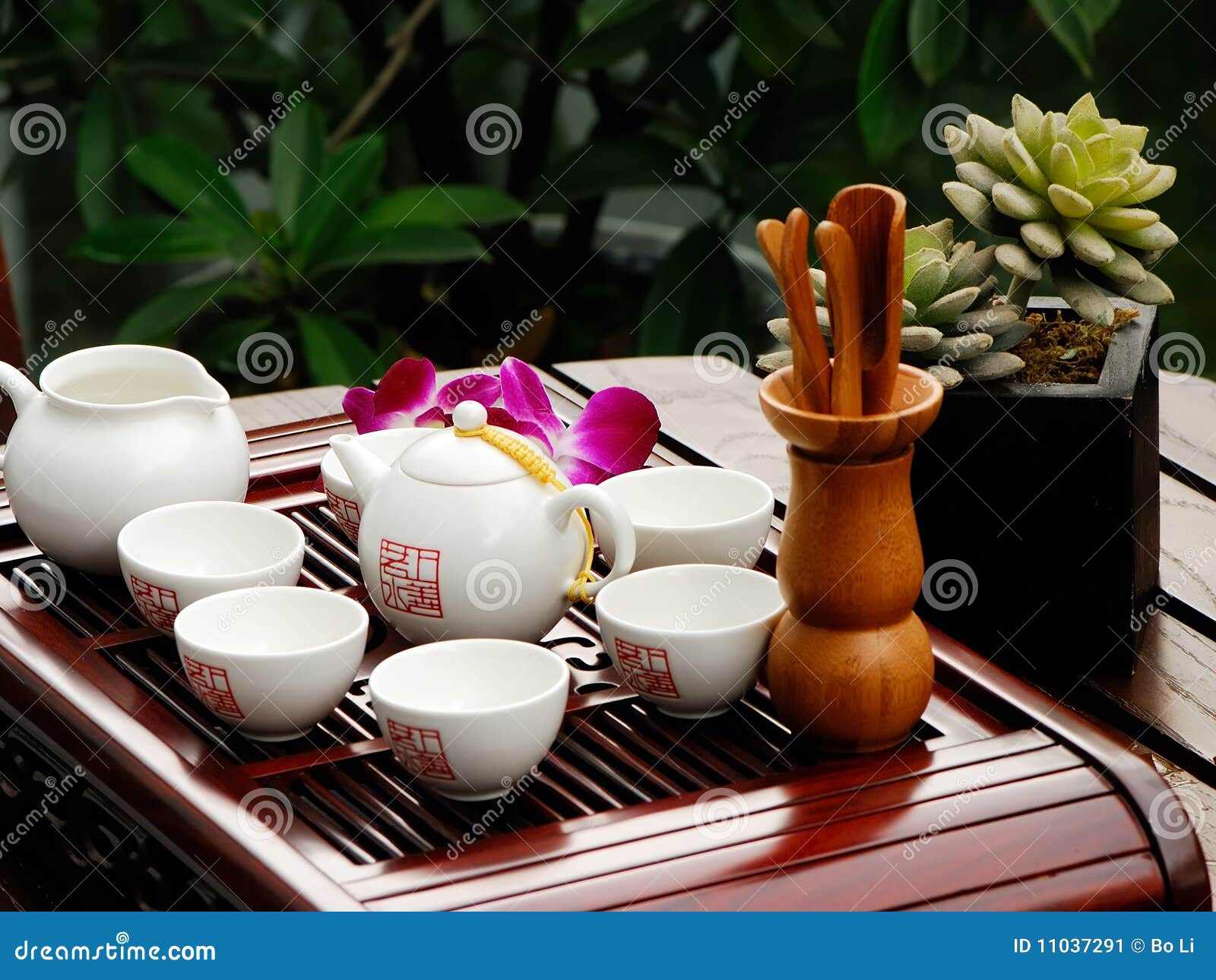 Tea set stock image. Image of chinese, cups, teapots - 11037291