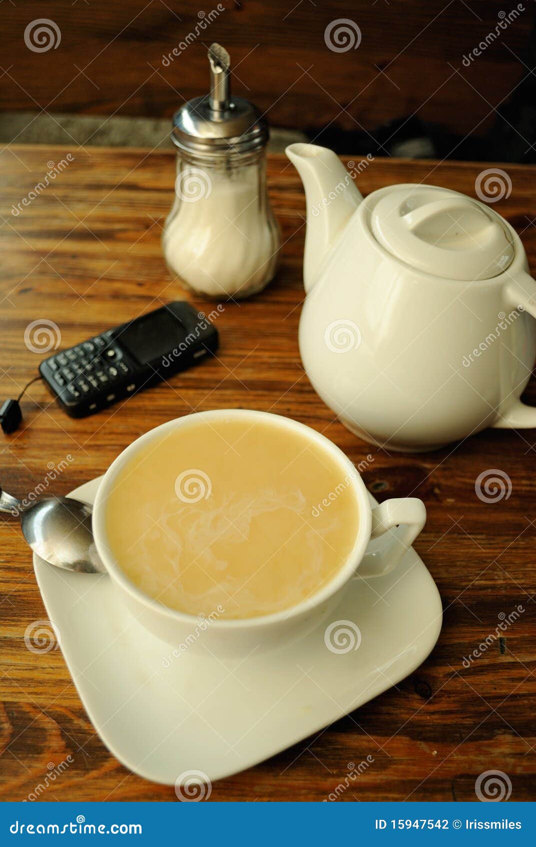 Tea set. stock photo. Image of culture, ware, service - 15947542
