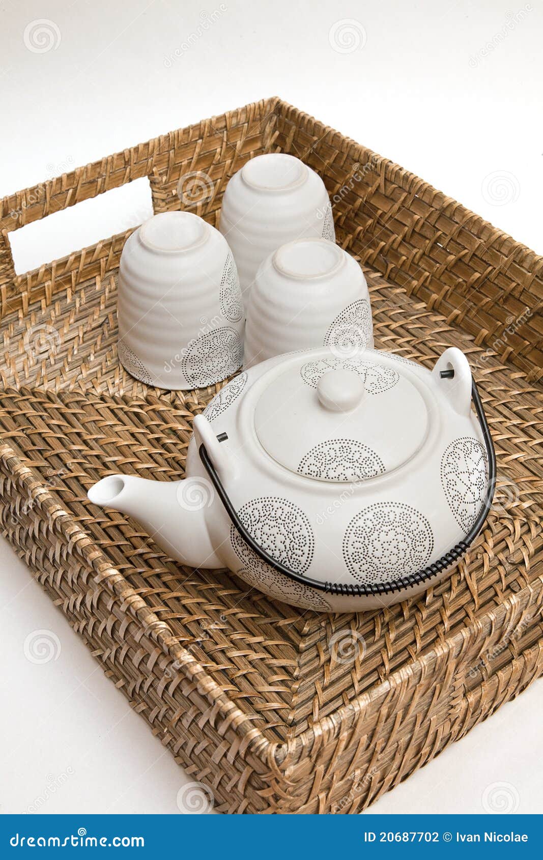 Tea set stock photo. Image of ceramic, service, drink - 20687702