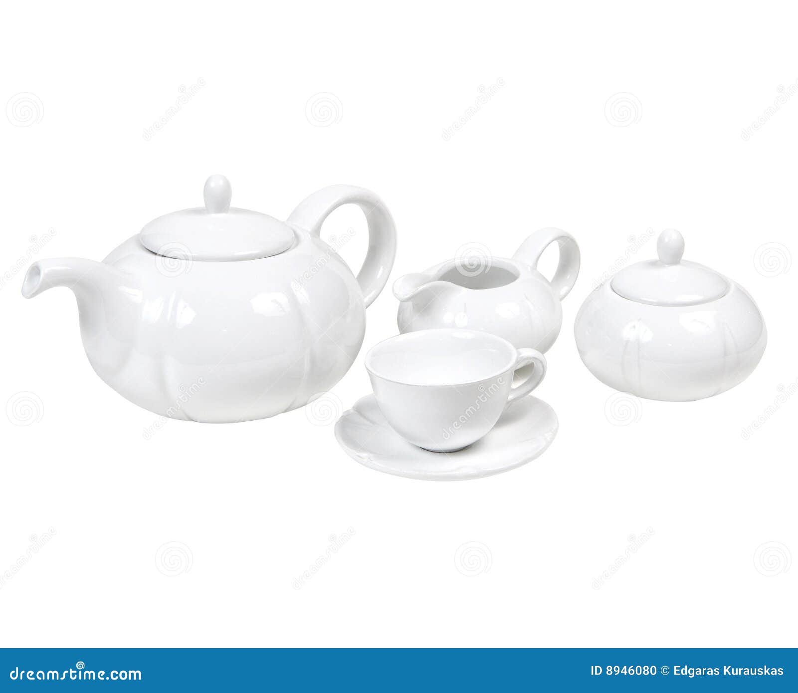 Tea set stock photo. Image of elegance, teaqset, salver - 8946080