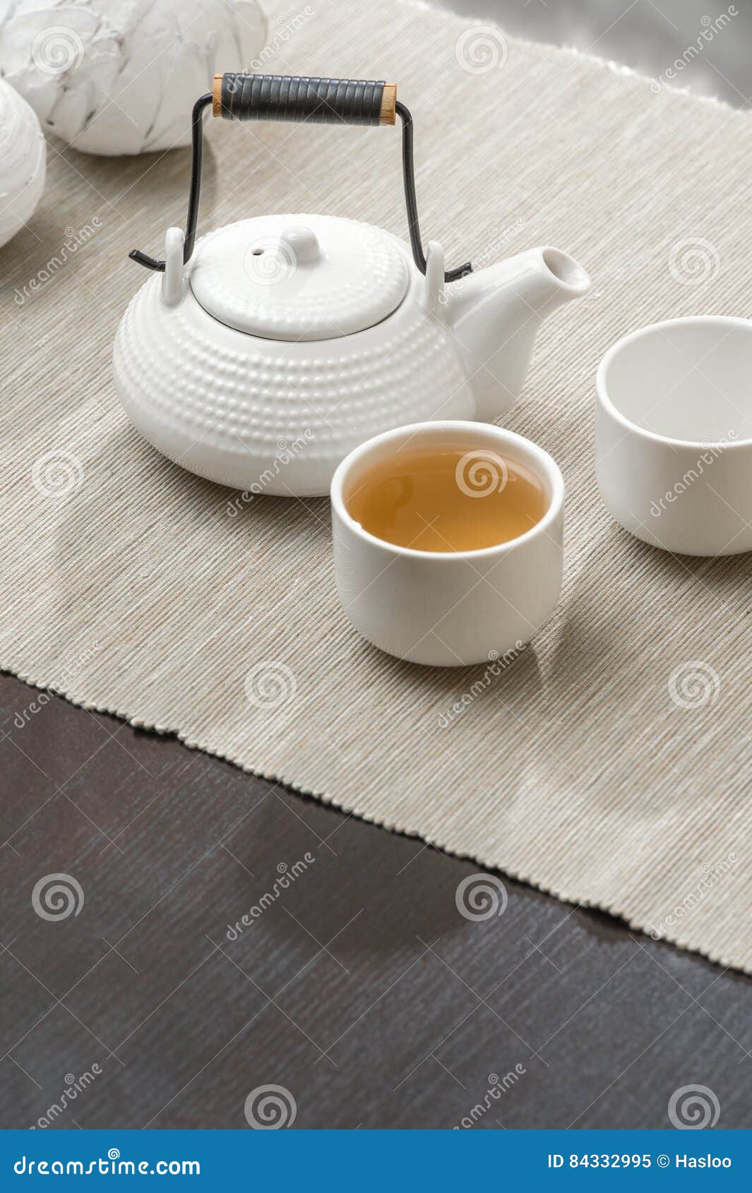 Tea Set at Beautiful Lounge Stock Image - Image of restaurant ...