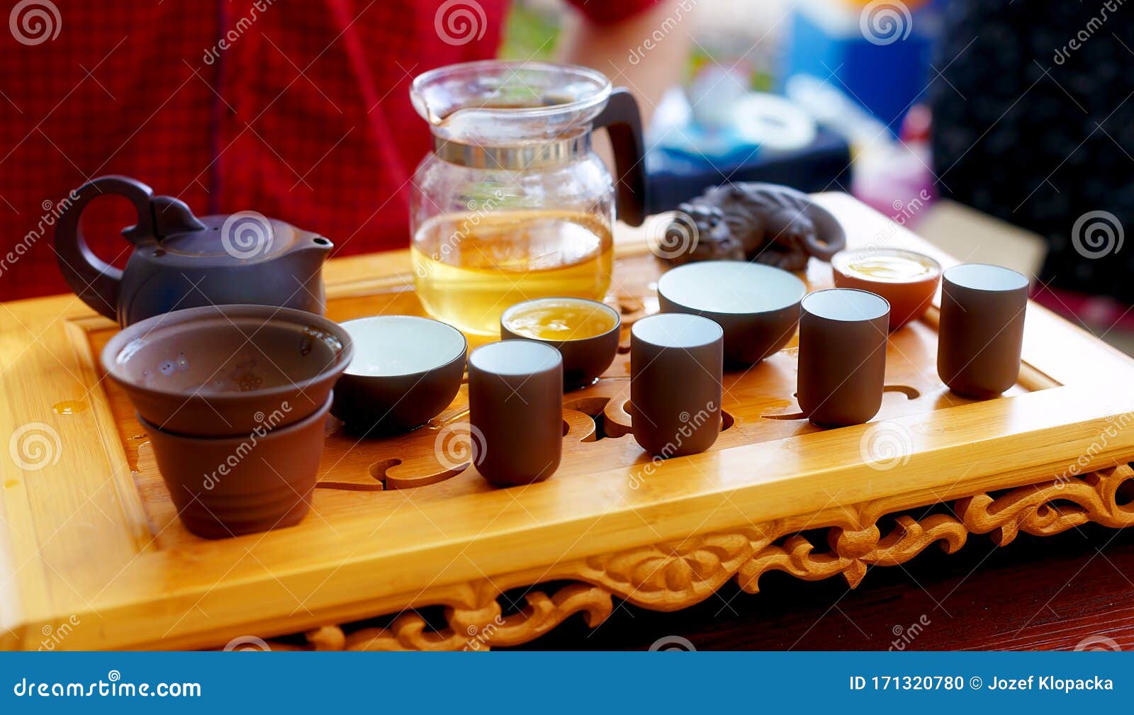 Tea Set for Tea Ceremony. Tea Ritual. Stock Photo - Image of japanese ...