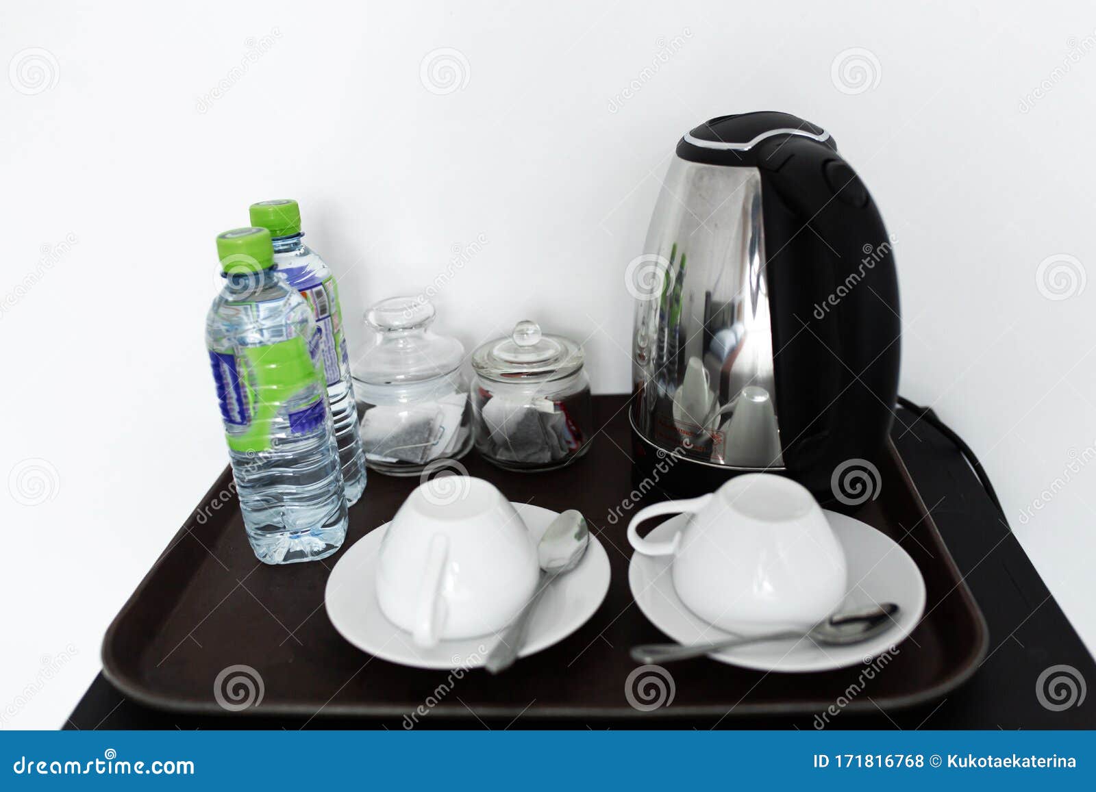 Tea Set in a Hotel Room in Sri Lanka Stock Photo - Image of coffee ...