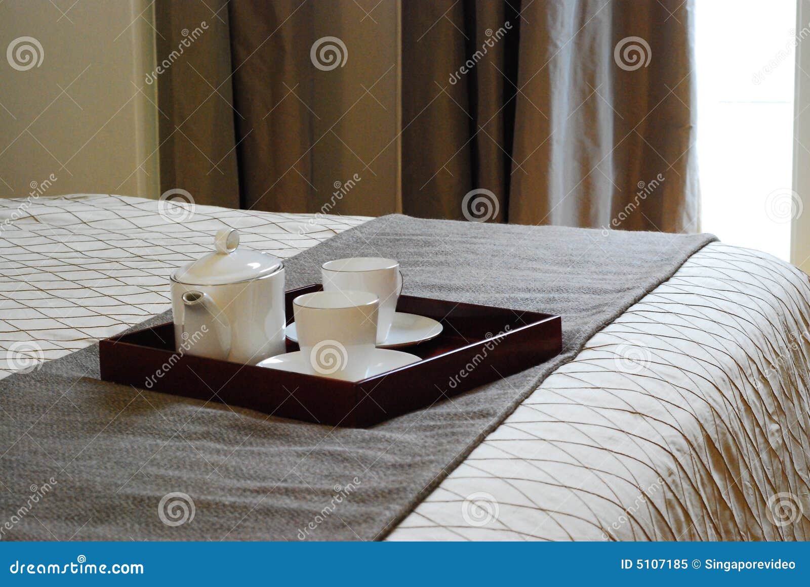 Tea Set in Room 3 stock image. Image of home, apartment - 5107185