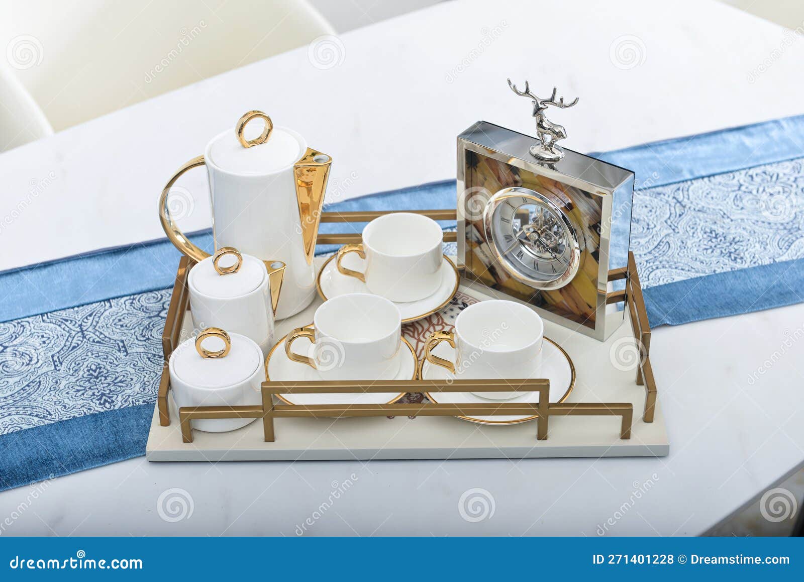 Tea Set Tea Things Tea Service Stock Photo - Image of herbal, element ...