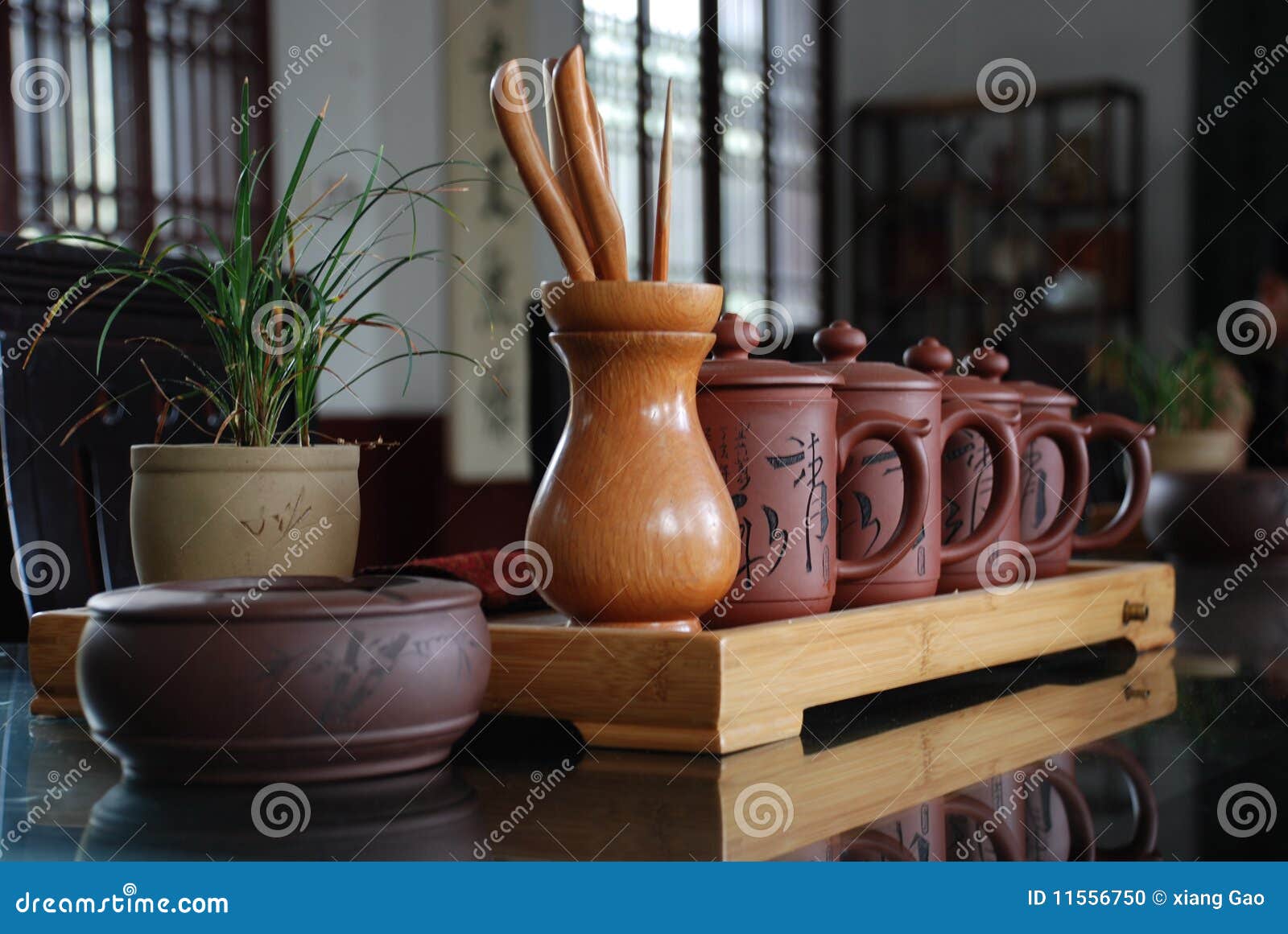 Tea sets and tea ceremony stock photo. Image of enameled - 11556750