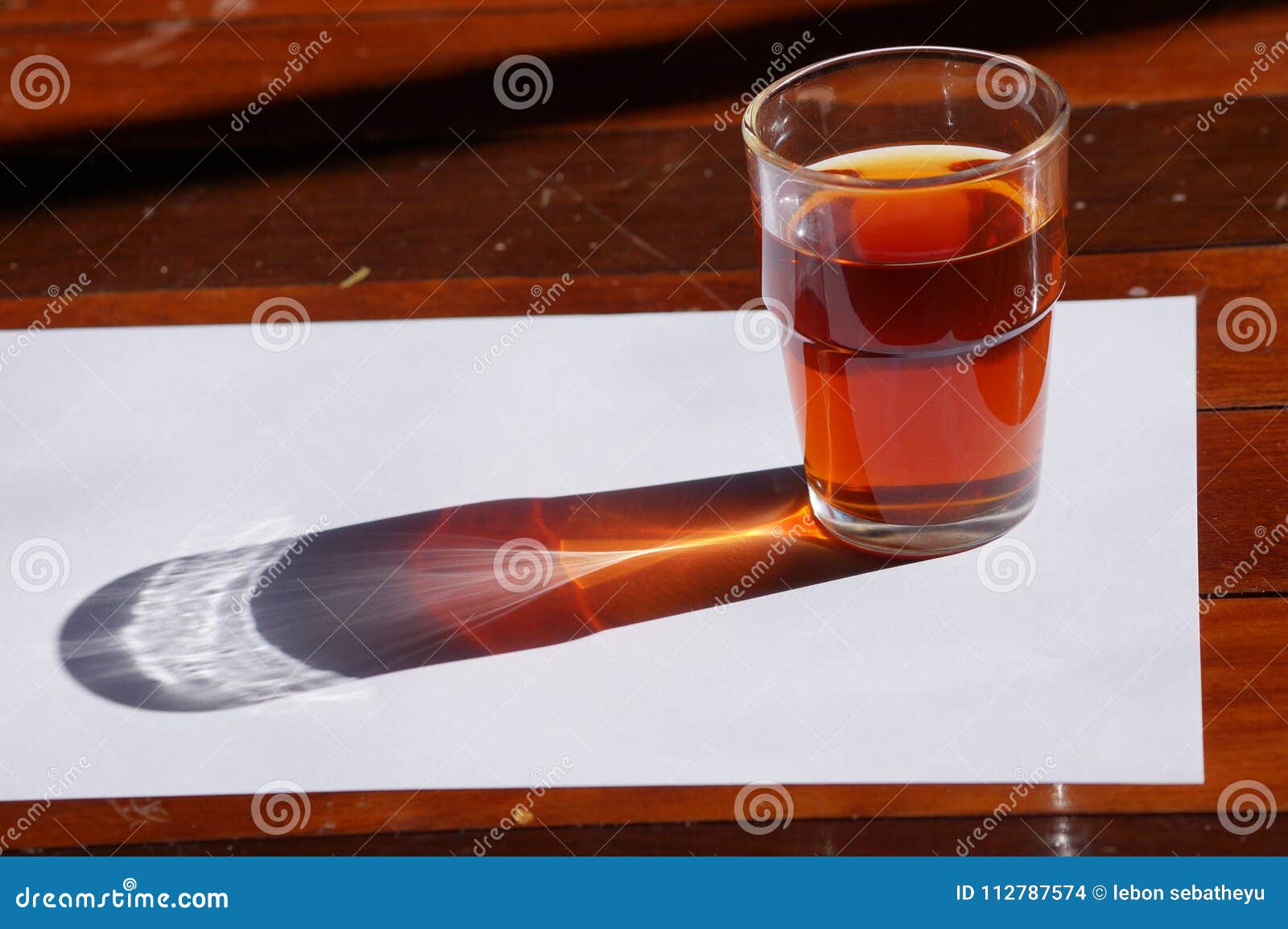 Tea shadow stock photo. Image of sunray, reflect, shadow - 112787574