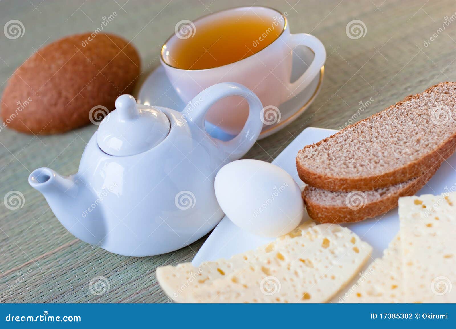 Tea with sheep cheese stock photo. Image of tasty, restaurant - 17385382