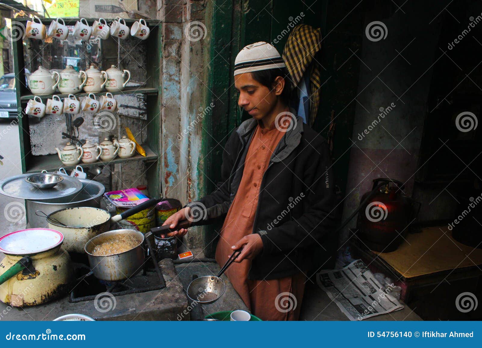 Tea Shop editorial image. Image of coffee, shop, making - 54756140