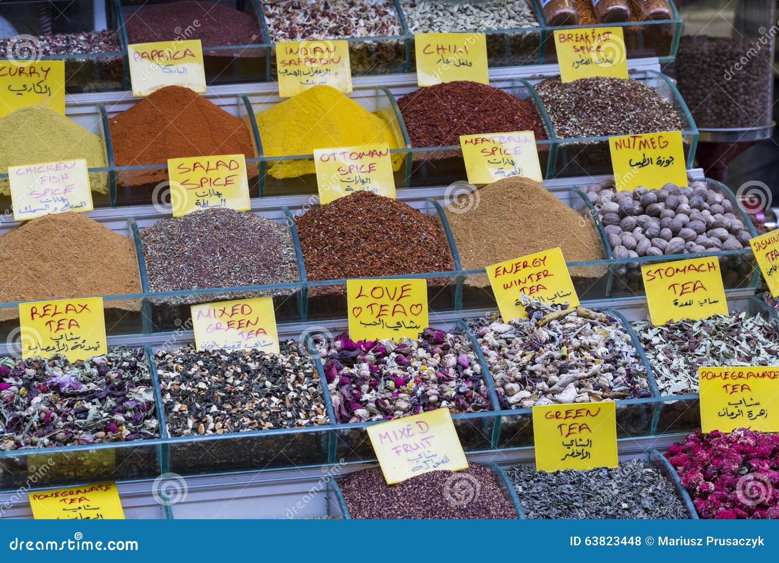 Tea Shop in Grand Bazaar, Istanbul, Turkey. Stock Photo - Image of ...
