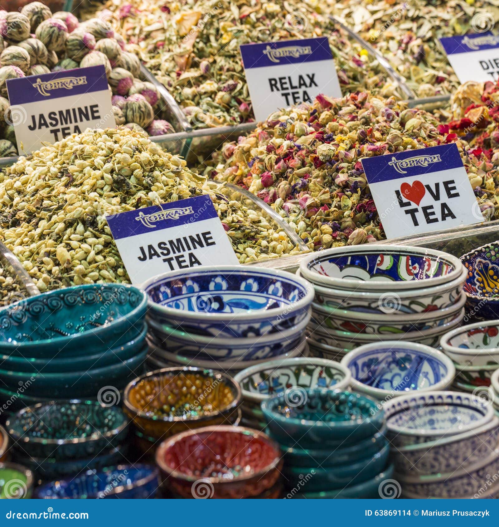 Tea Shop in Grand Bazaar, Istanbul, Turkey. Editorial Stock Image ...