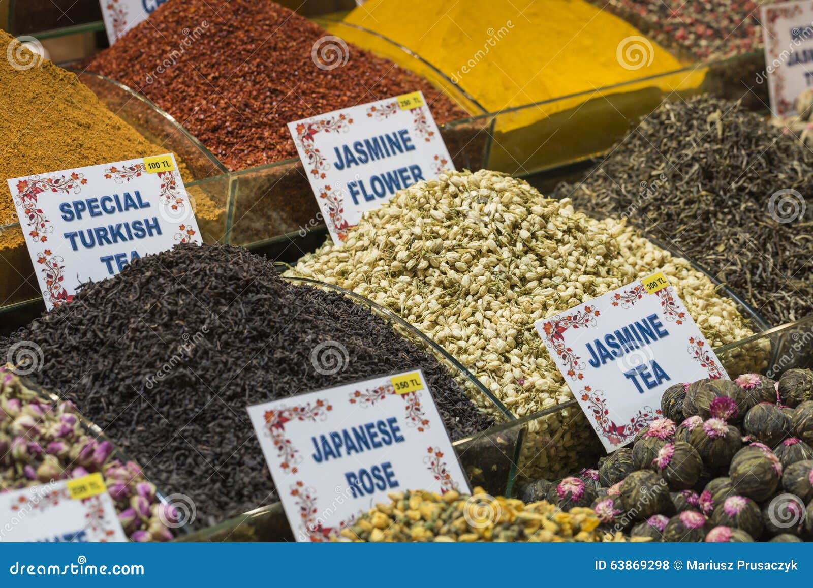 Tea Shop in Grand Bazaar, Istanbul, Turkey. Stock Photo - Image of ...
