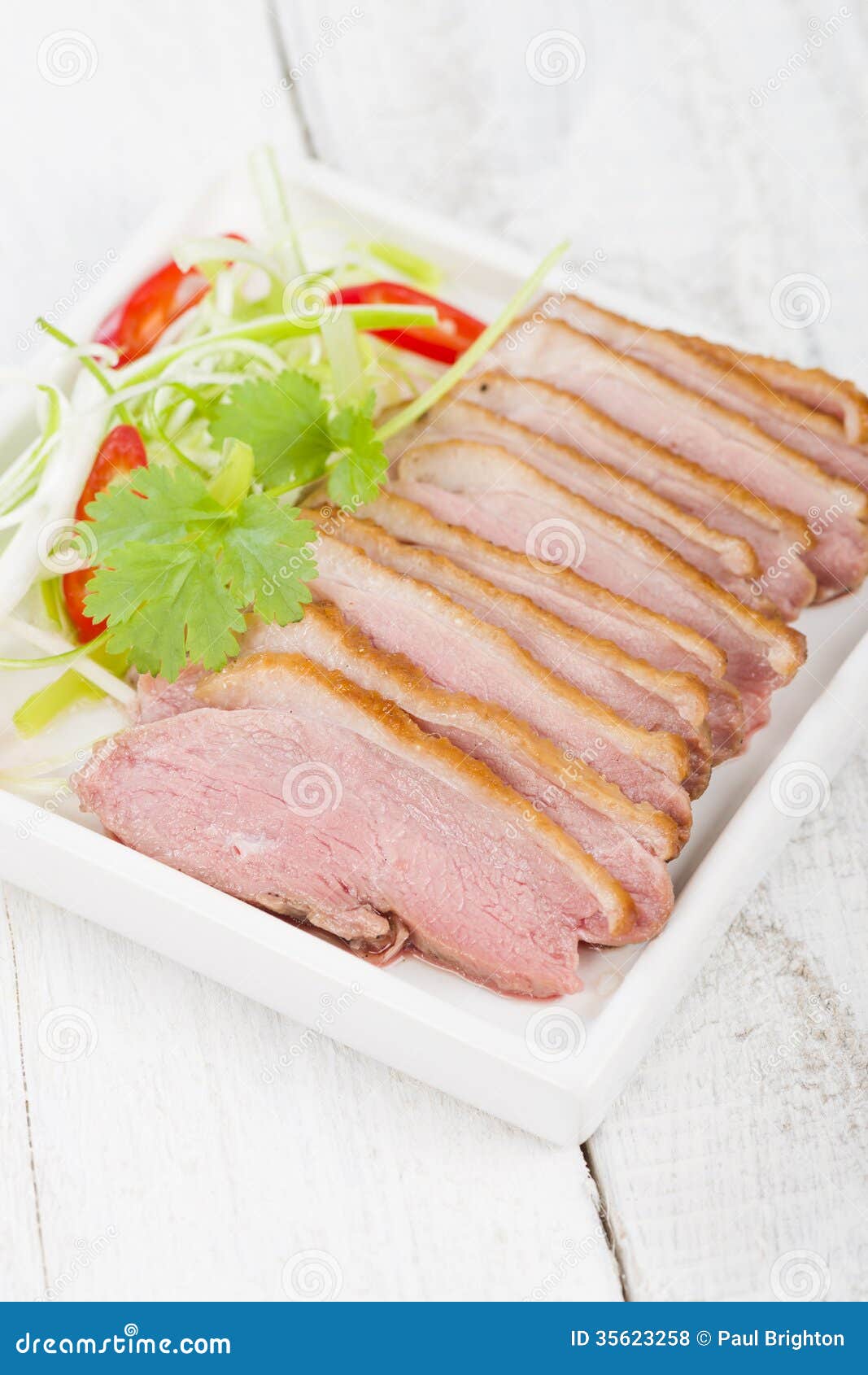 Tea Smoked Duck stock photo. Image of background, meat - 35623258