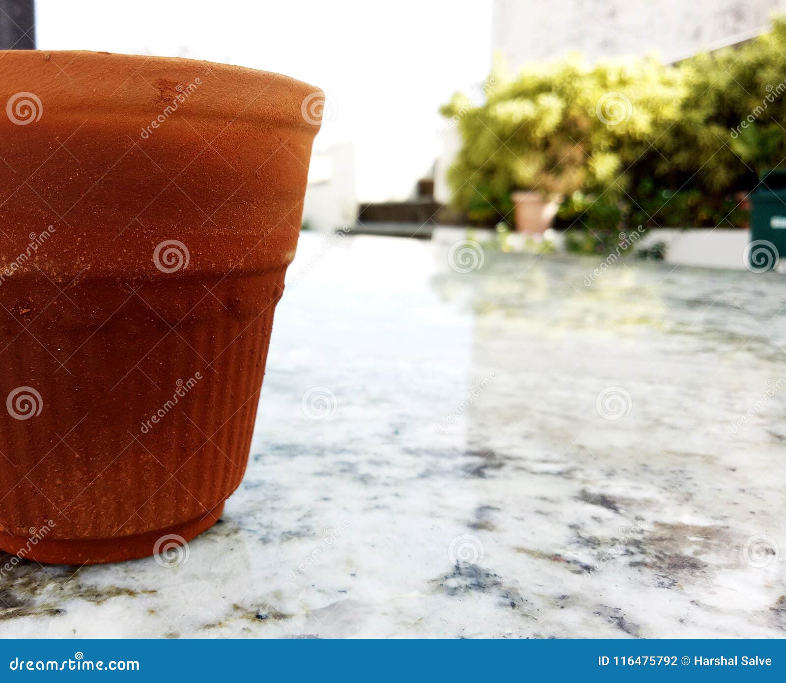 Tea in a soil made cup stock photo. Image of boiled - 116475792