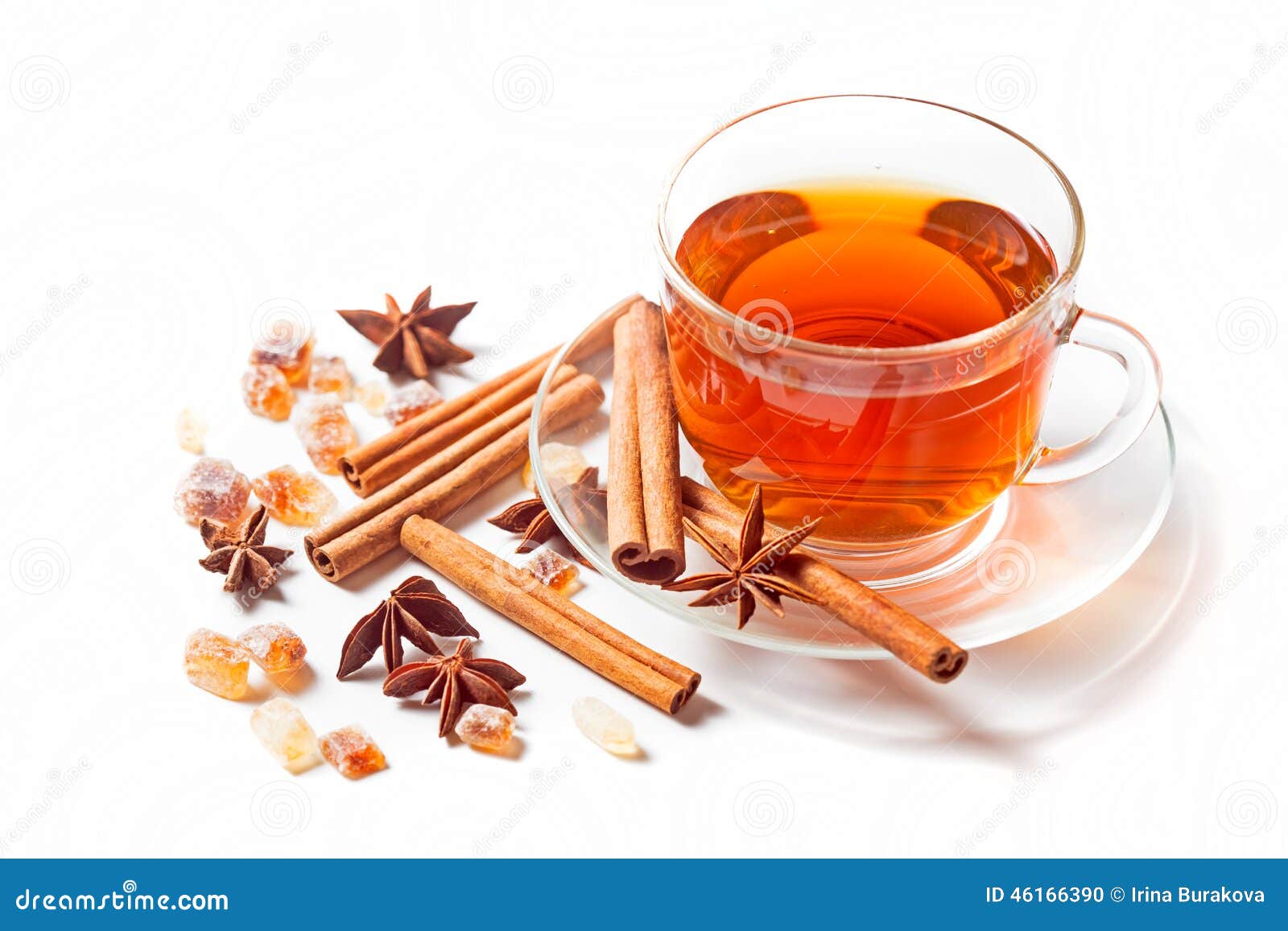 Tea with spices stock photo. Image of seasoning, holiday - 46166390