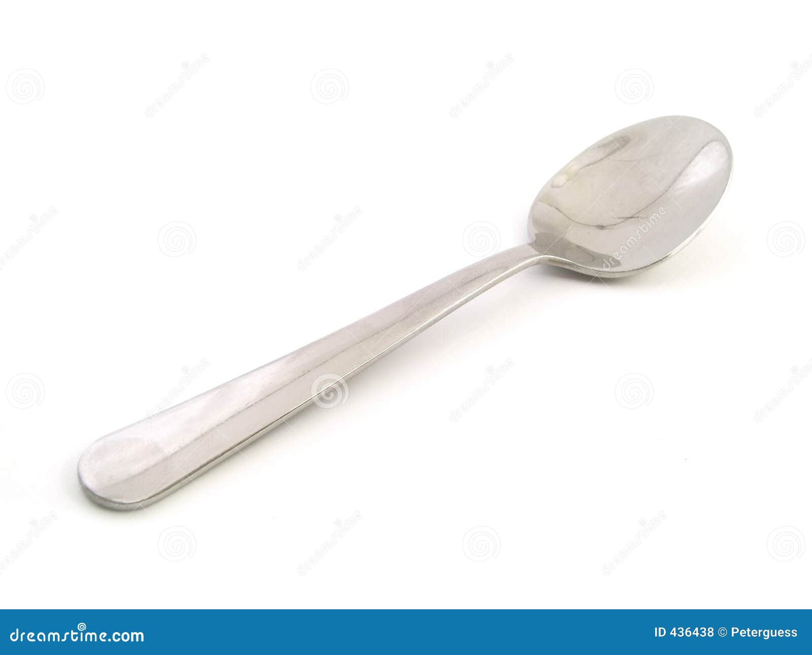 Tea Spoon stock photo. Image of steel, metal, stainless - 436438