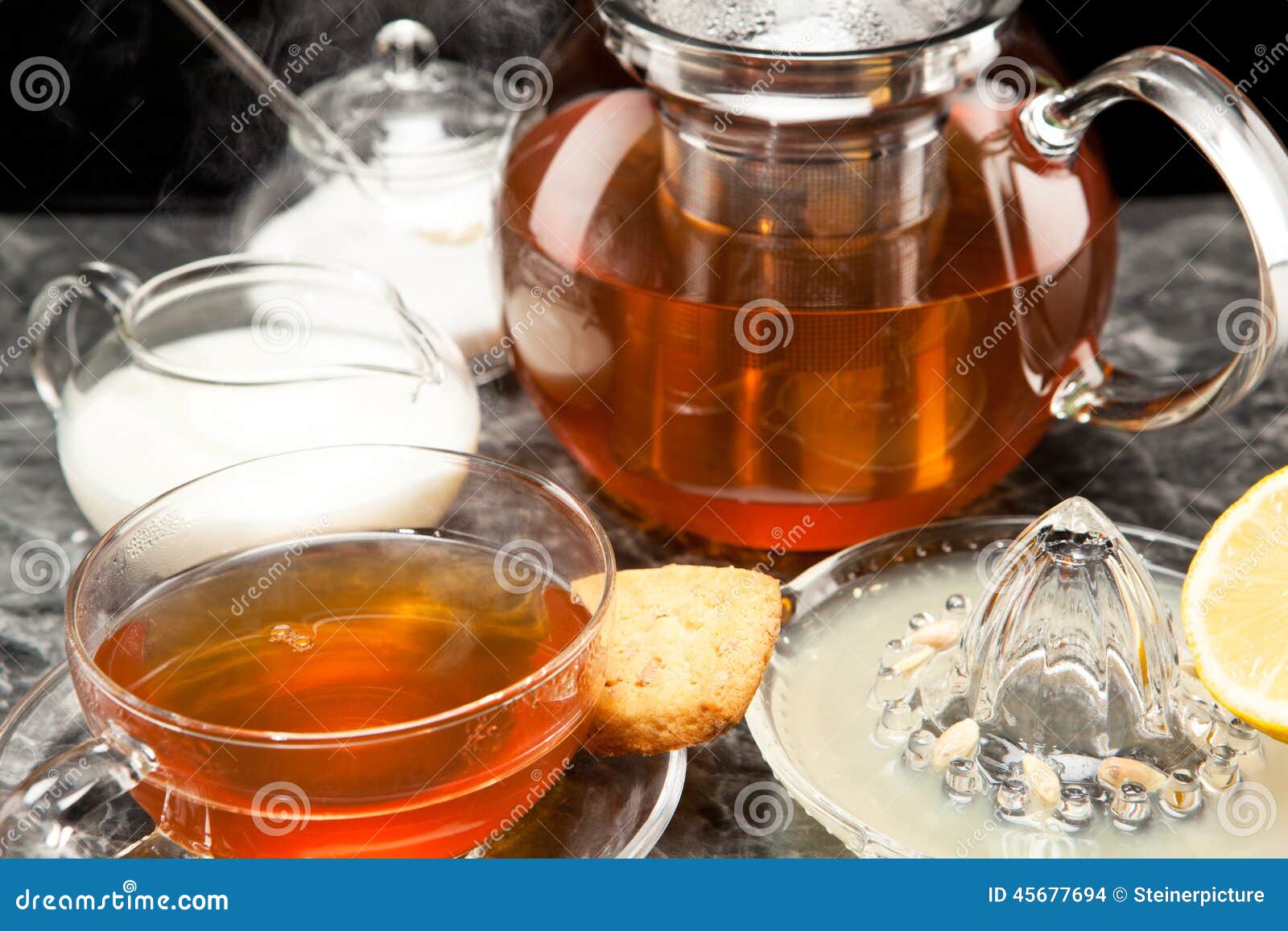 Tea stock photo. Image of sugar, variety, heat, enjoyment - 45677694