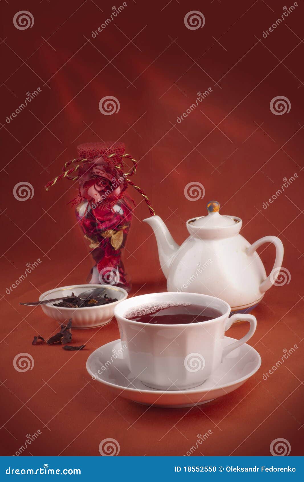 Tea still-life stock photo. Image of beautifully, petals - 18552550