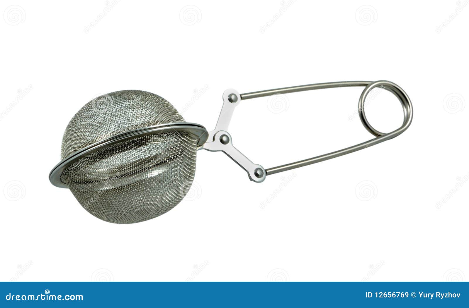 Tea Strainer stock image. Image of perforated, equipment - 12656769