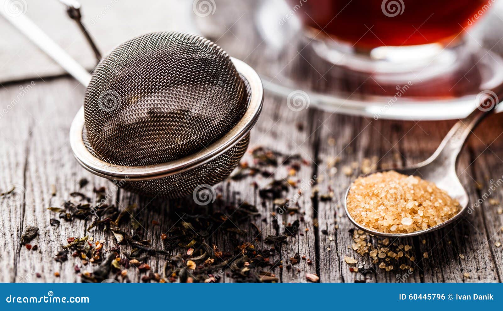 Tea strainer stock photo. Image of header, closeup, grunge - 60445796