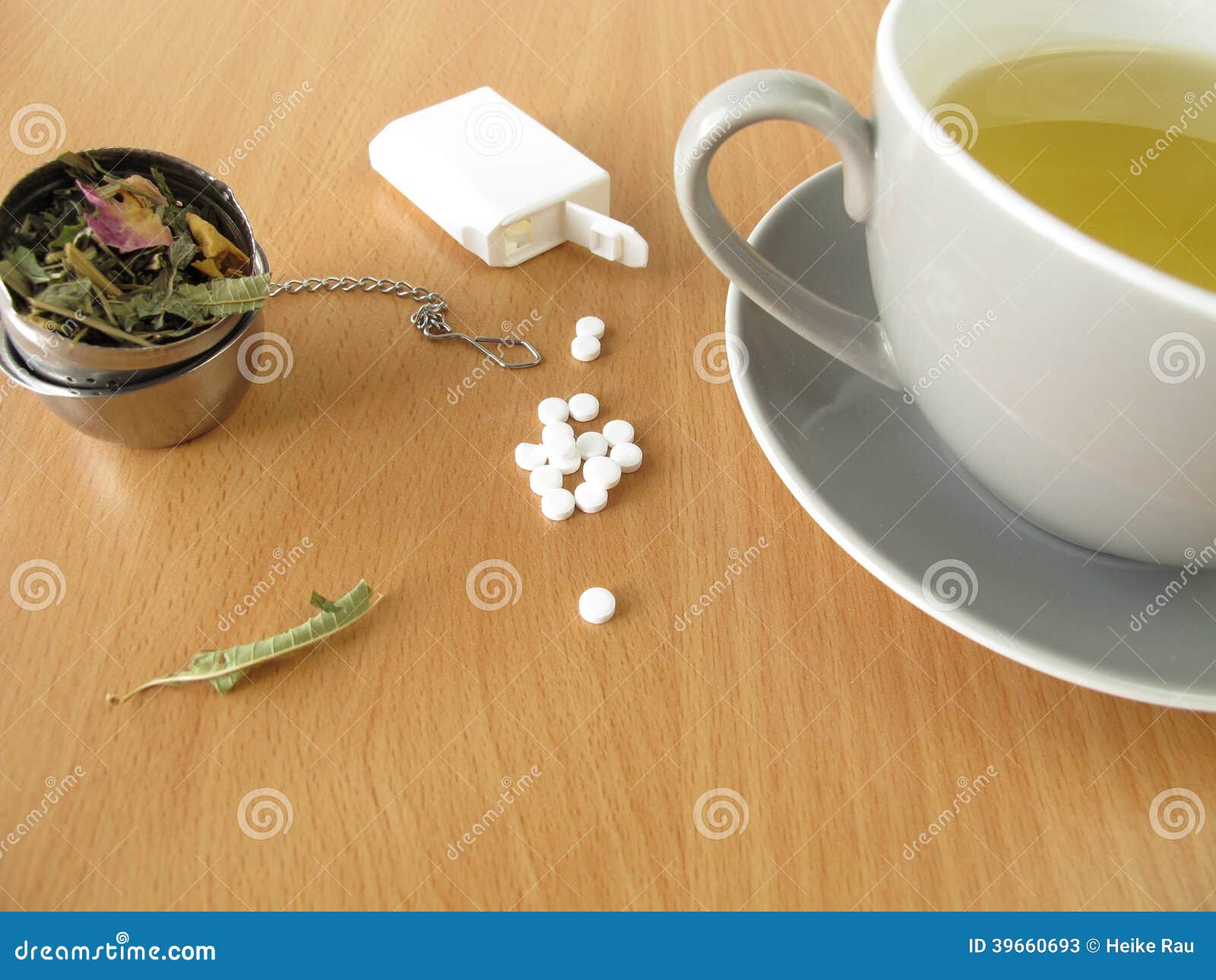 Tea with sweetener tablets stock image. Image of sweeteners - 39660693