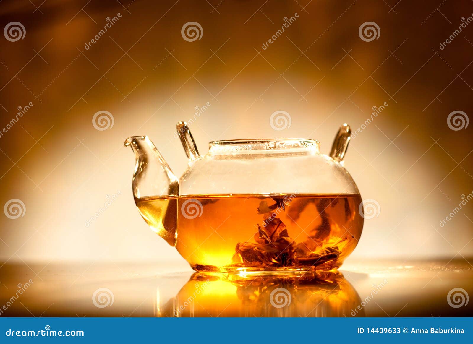 Tea in teapot stock image. Image of health, traditional - 14409633