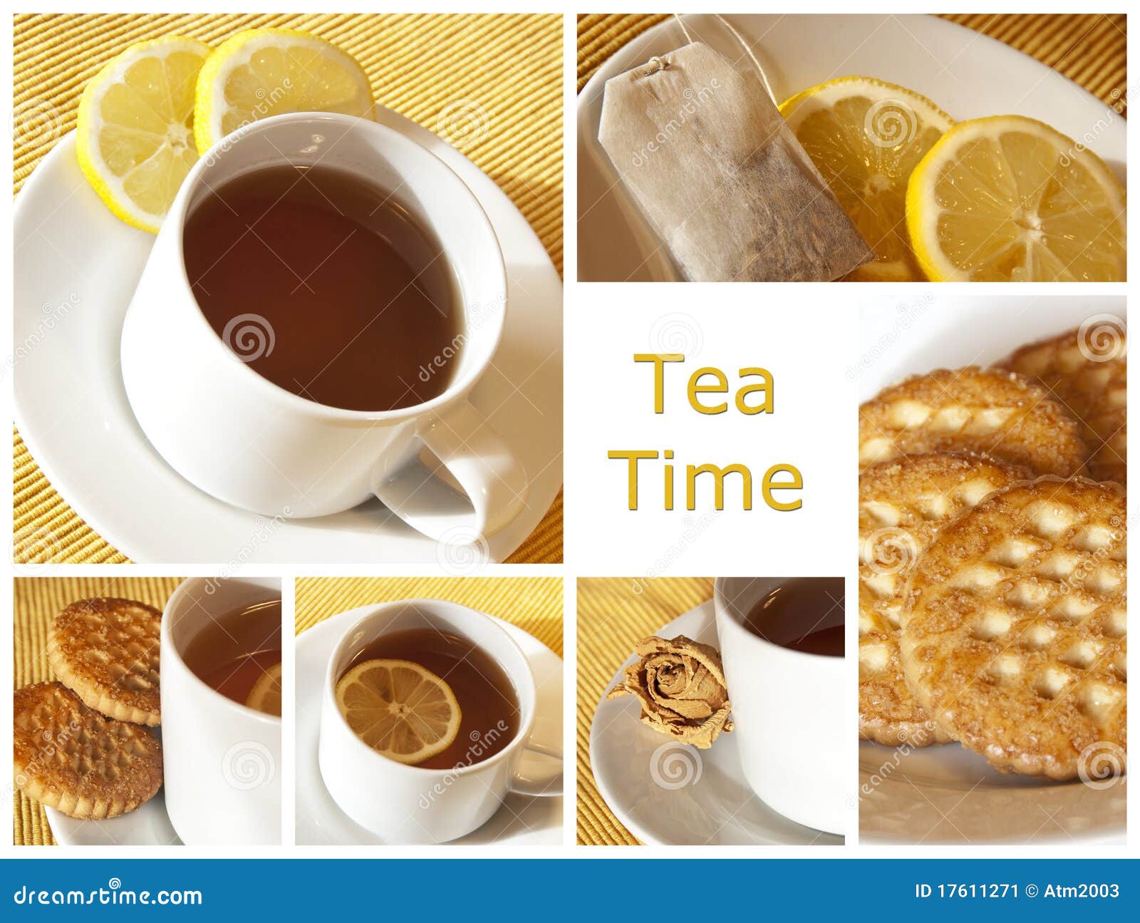 Tea time stock image. Image of cups, collection, france - 17611271