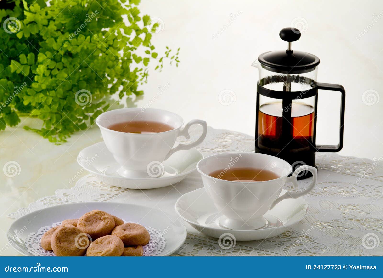 Tea time stock image. Image of macro, teacup, spoon, setting - 24127723