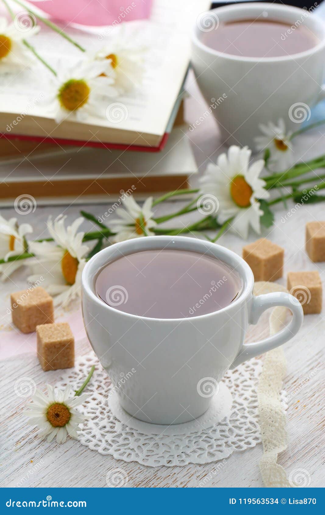 Tea Time. Cup of Tea for Relaxation Stock Photo - Image of glass, food ...