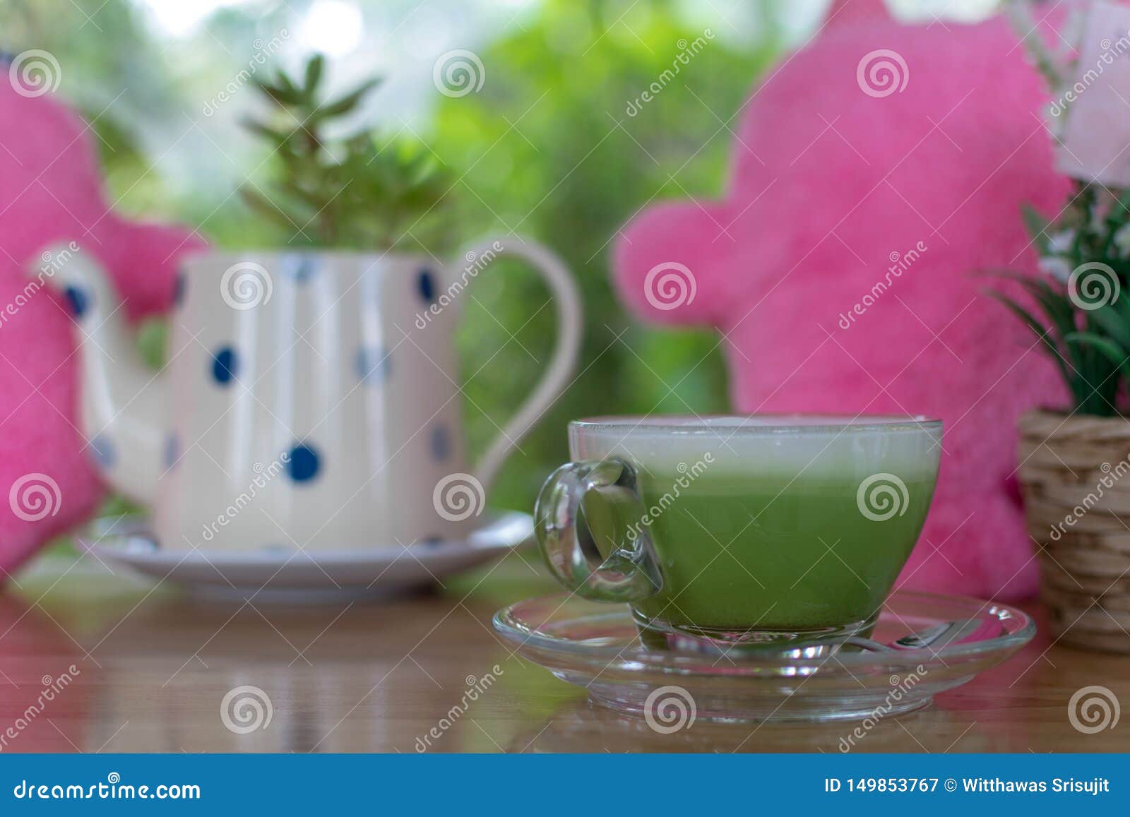 Tea time, hot green tea stock image. Image of beverage - 149853767