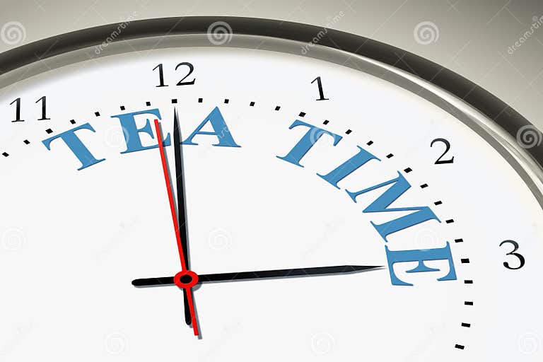 Tea time stock illustration. Illustration of change, communication ...