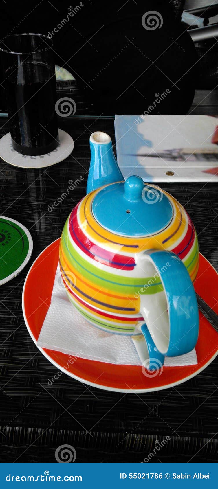 Tea in a Town from Transylvania, Romania Stock Photo - Image of ...