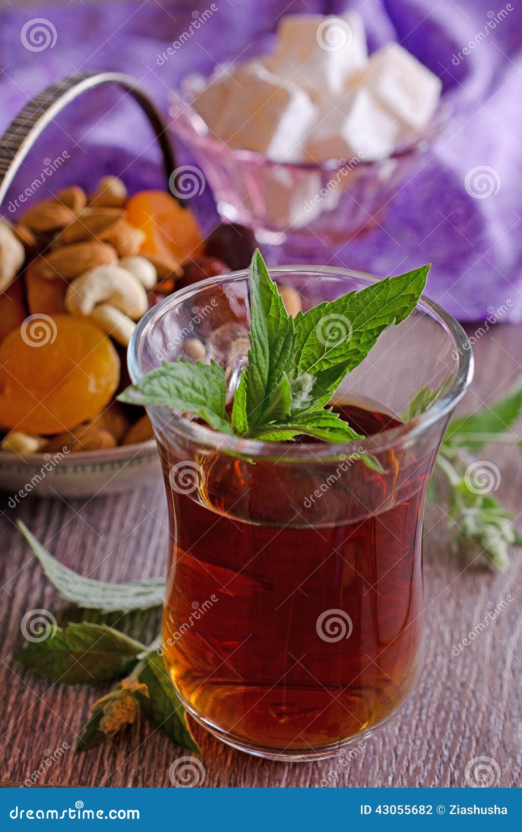 Tea stock photo. Image of elegance, arabia, herb, traditional - 43055682