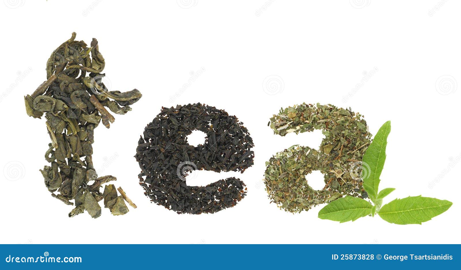 Tea varieties stock photo. Image of diet, ingredient - 25873828