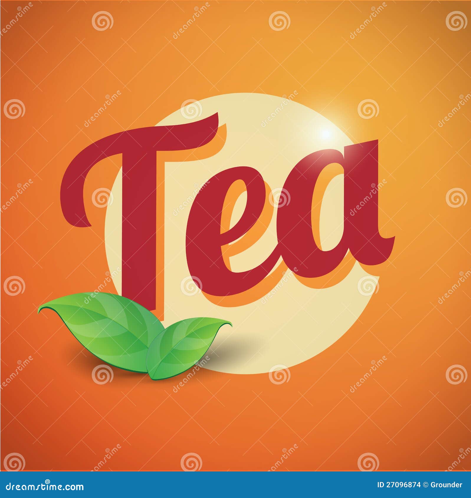 Tea vintage sign stock illustration. Illustration of drawing - 27096874