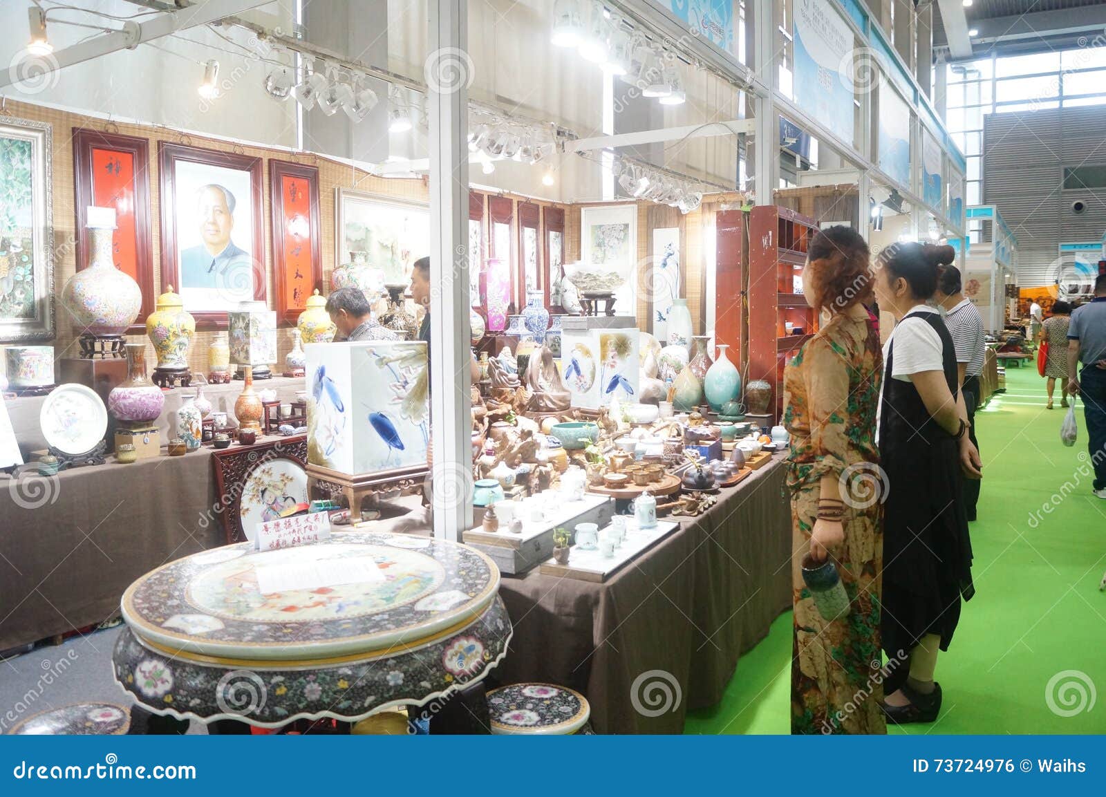 Tea Ware Exhibition editorial photo. Image of crafts - 73724976