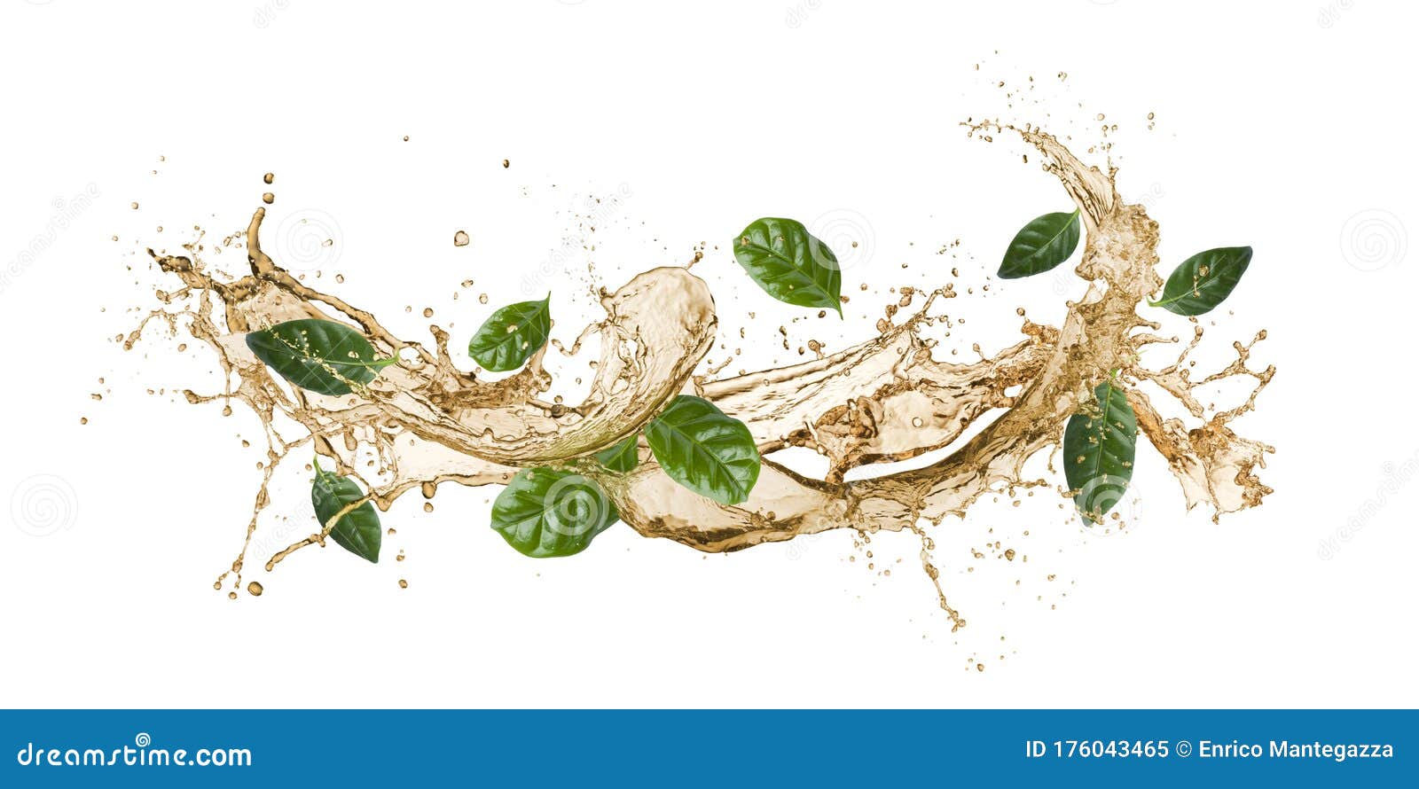 Tea wave splashing stock image. Image of breakfast, beverage - 176043465