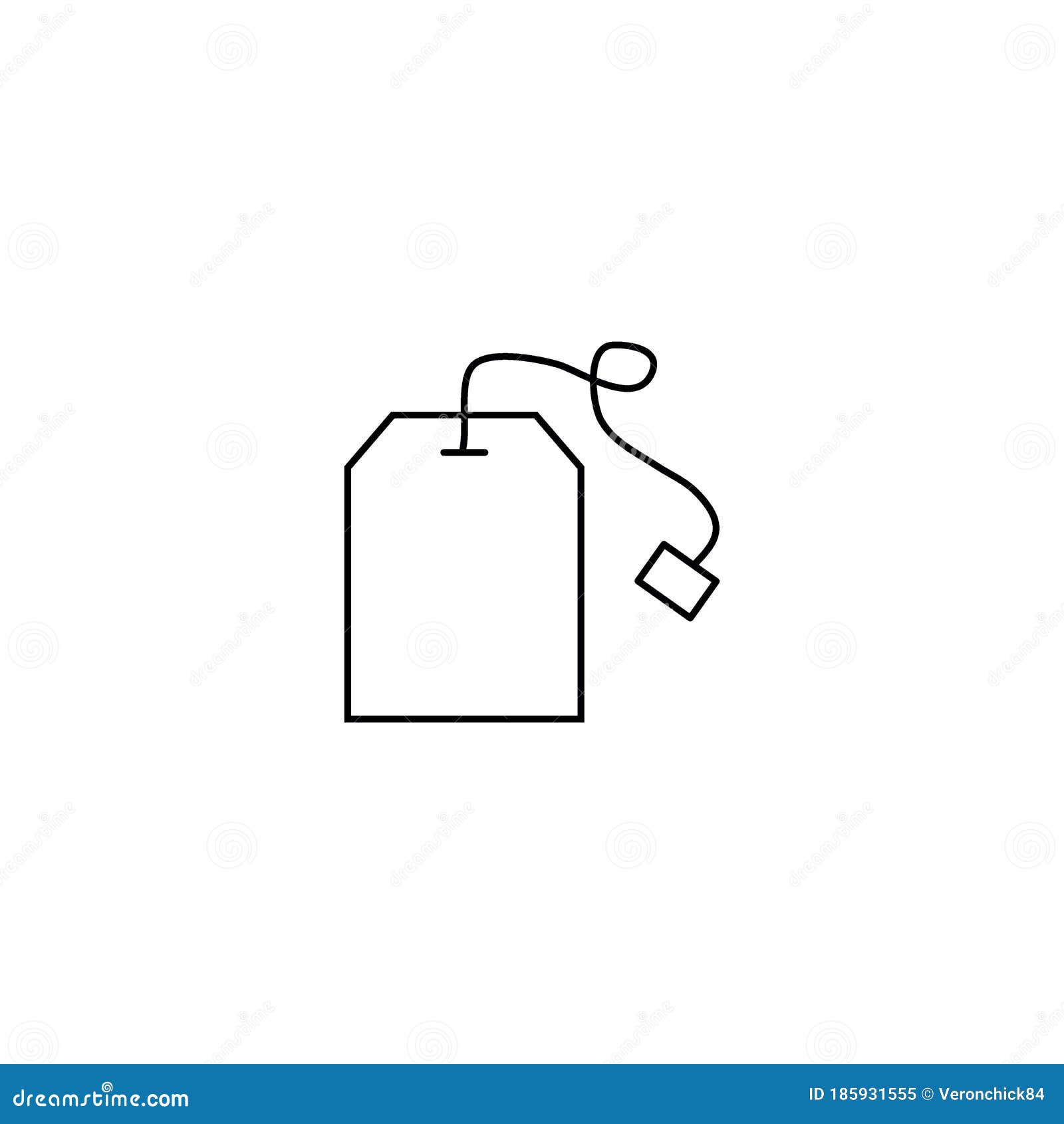 Teabag Icon, Tea Bag. Cup of Tea Vector Packet Tea Stock Vector ...
