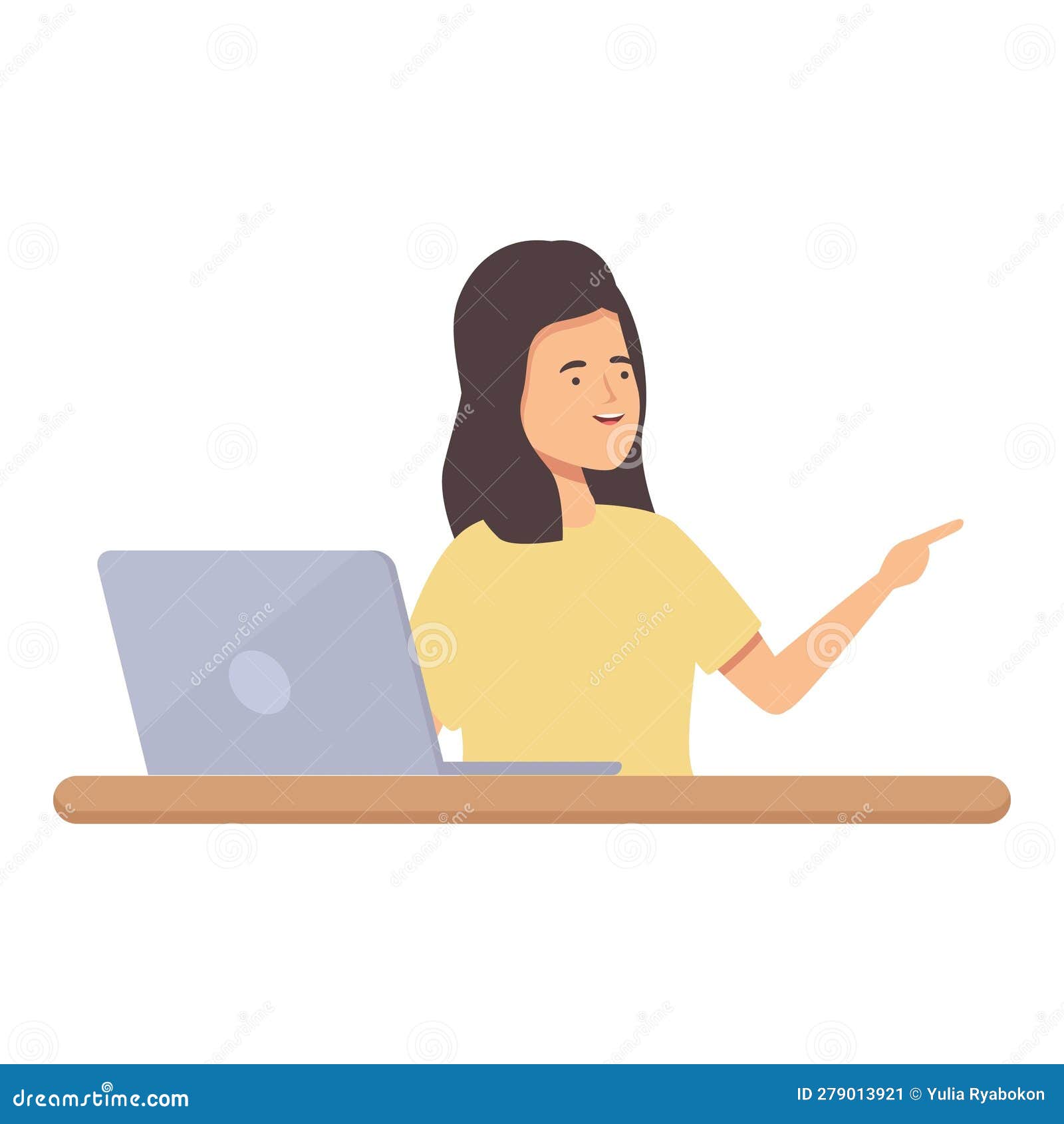 Teach Programming Icon Cartoon Vector. Computer Science Stock Vector - Illustration of geek ...