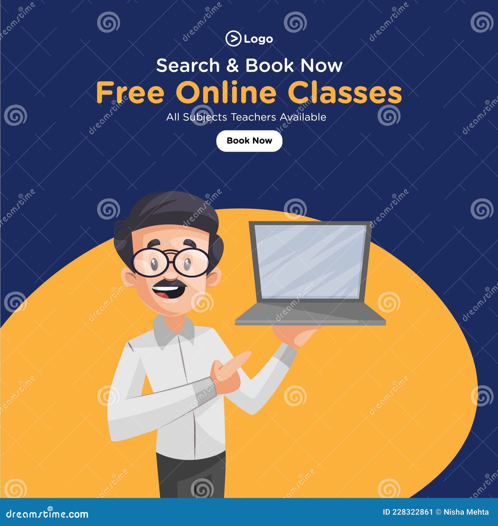 Free Online Classes of Banner Design Stock Vector - Illustration of ...