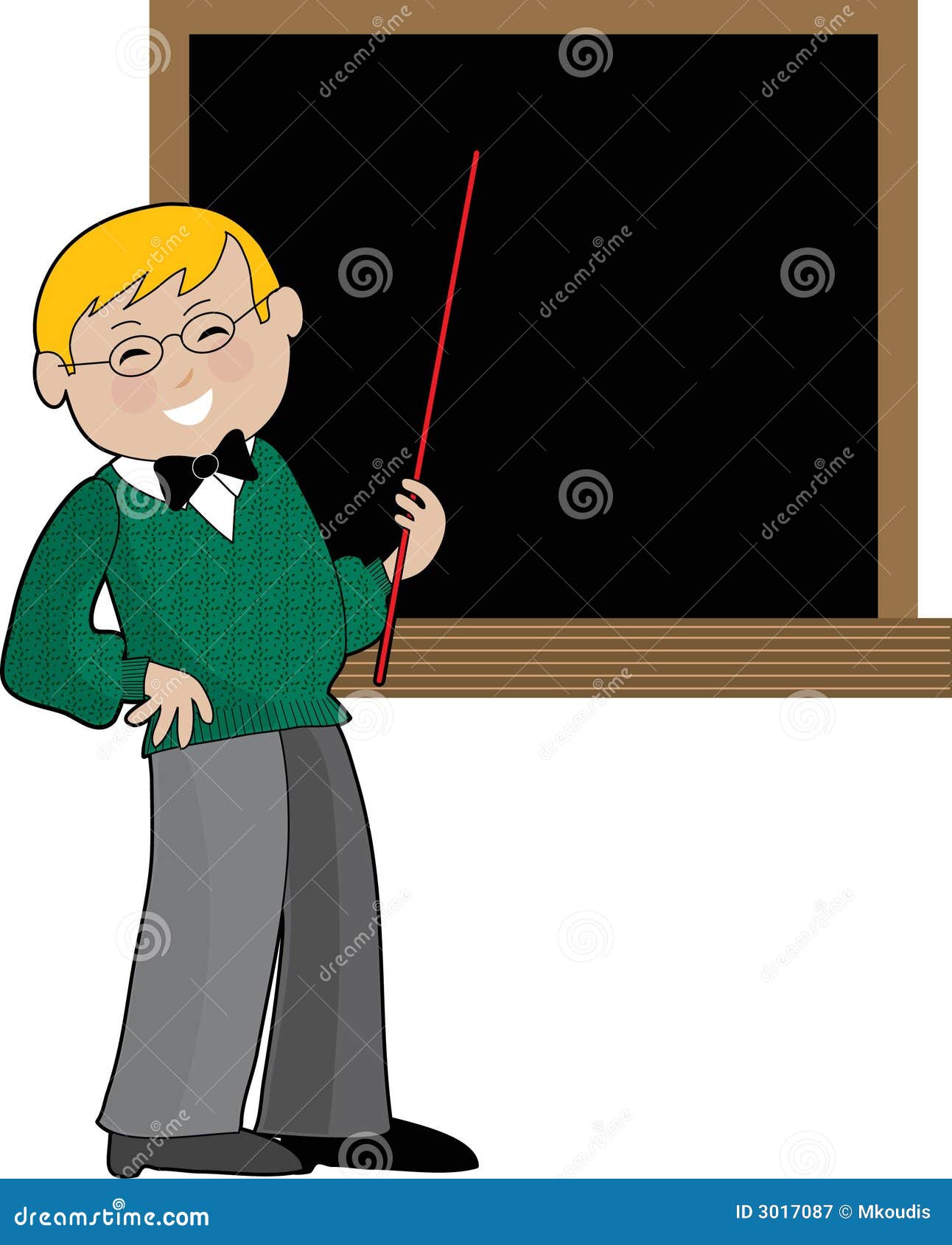 Teacher stock vector. Illustration of education, trade - 3017087