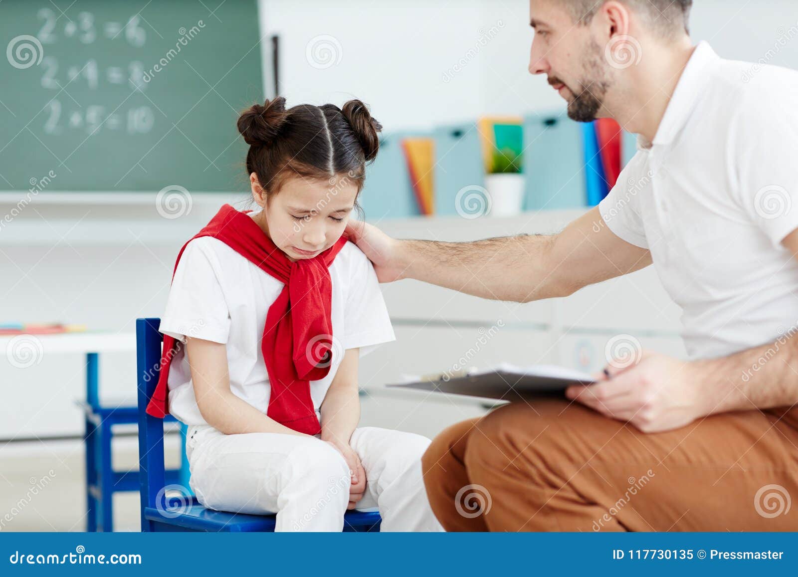 Teacher Comforting Upset Schoolgirl Stock Image - Image of school ... Teacher Comforting Upset Schoolgirl Stock Image - Image of school ...
