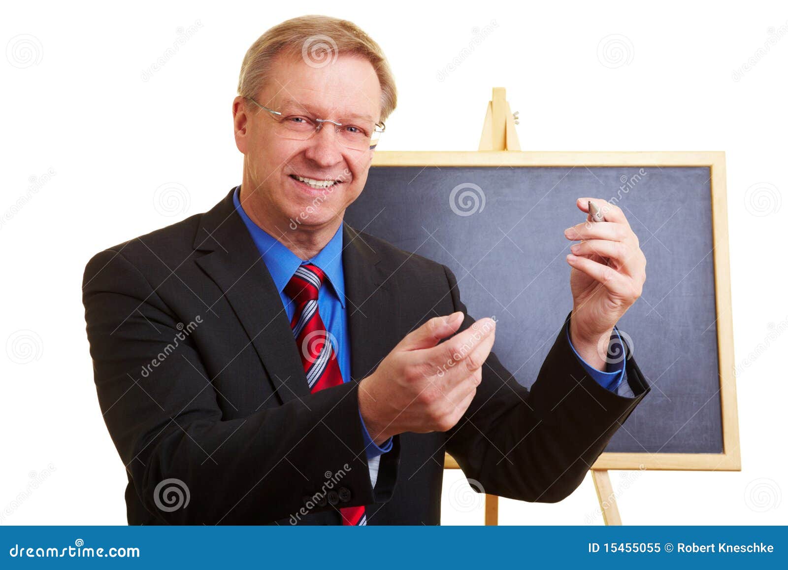 Teacher giving a lecture stock image. Image of male, person - 15455055